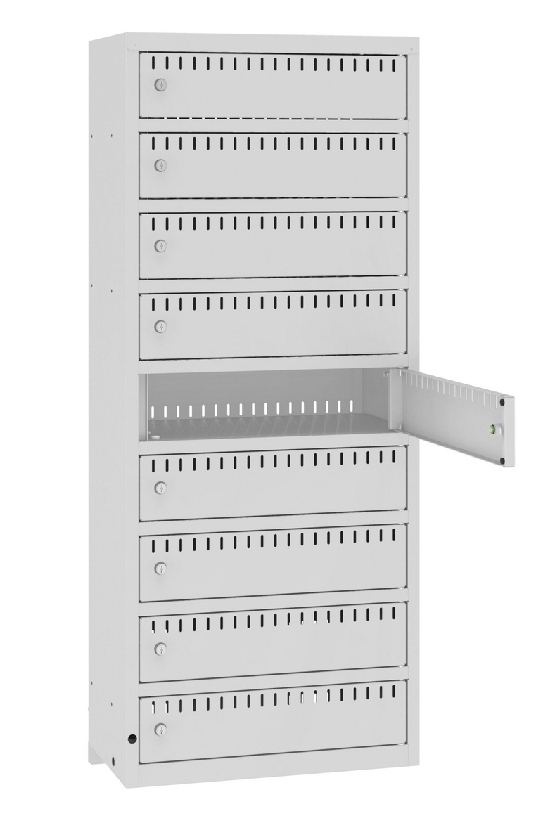 Laddskåp till cykelbatterier