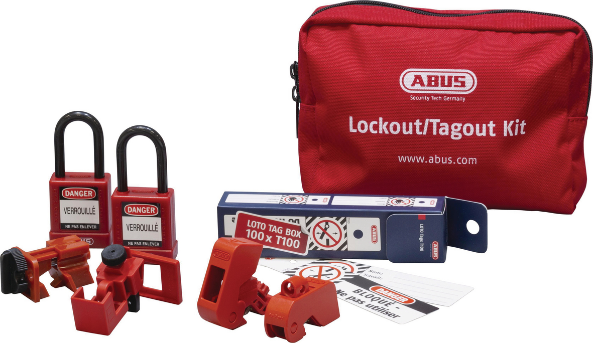 Lockout-set för elektriker - Abus - Witre.se