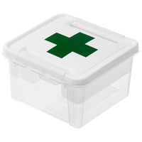Deco Första hjälpen-låda med lock och insats - SmartStore - Witre.se