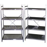 Lagerhylla i rostfritt stål för miljöer med höga hygienkrav - Alminor ...