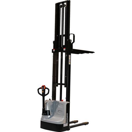 Kompakt fullelektrisk staplare, 1200 kg - Silverstone - Witre.se