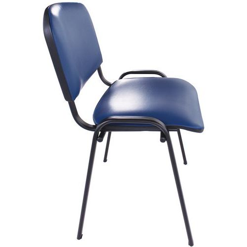 Stol Manutan Azteka vinyl/svarta ben