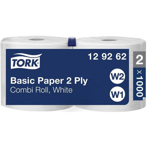 Torkpapper Basic rulle, 1 000 ark - Tork - Witre.se
