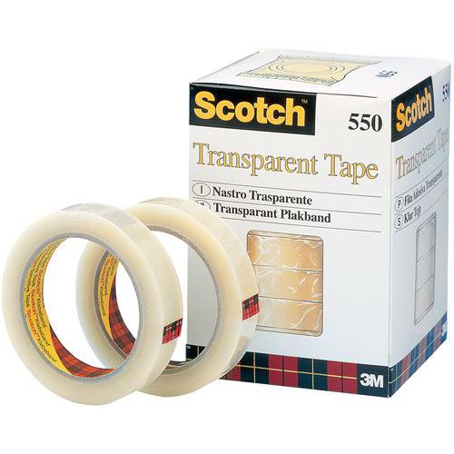 Tejp Scotch 550, transparent tejp