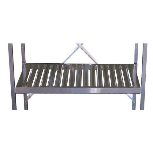 Lagerhylla i rostfritt stål för miljöer med höga hygienkrav - Alminor ...