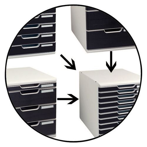 Dokumentsamlare 3 lådor