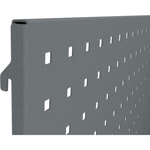 Perforerad panel Workshop på vägg eller pelare