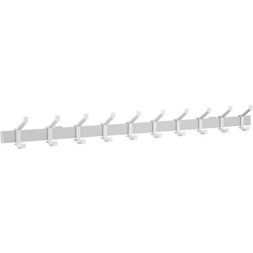 Kroklist aluminium, 3-10 krokar