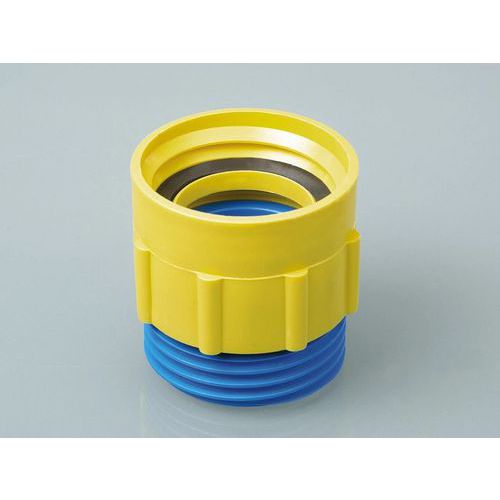 Adapter gänga yttre 64 mm(BSI) gänga inre DIN 61 - Witre.se