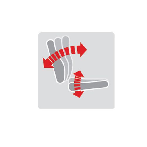 Multisynkron kontorsstol MoveIT med justerbart nackstöd