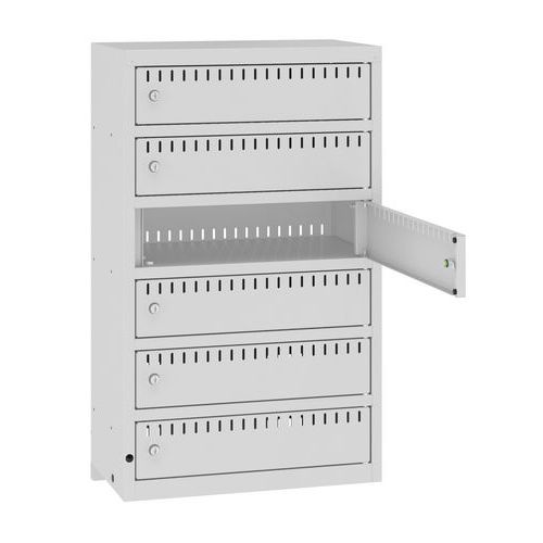 Laddskåp till cykelbatterier