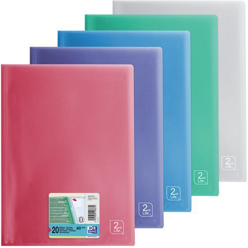 Oxford dokumentmapp, 2nd Life, A4 PP, genomskinlig - Witre.se